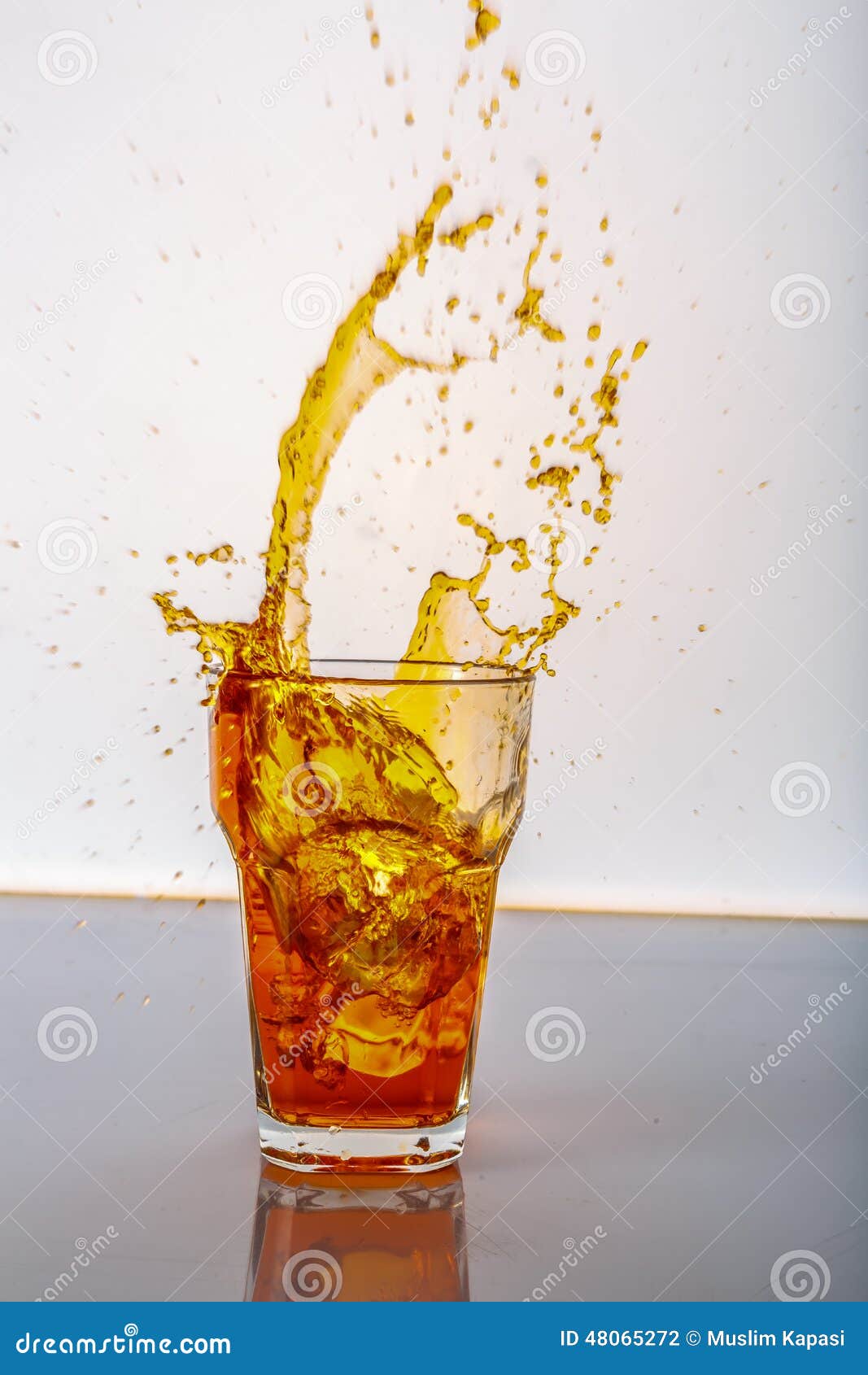 A Splash of Ice stock photo. Image of summer, glass, coolddrink - 48065272