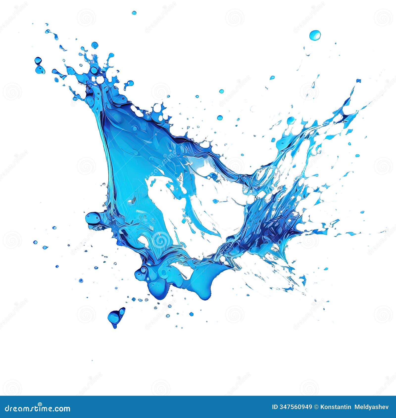 Splash Isolated Illustration Design on Transparent Background Stock ...