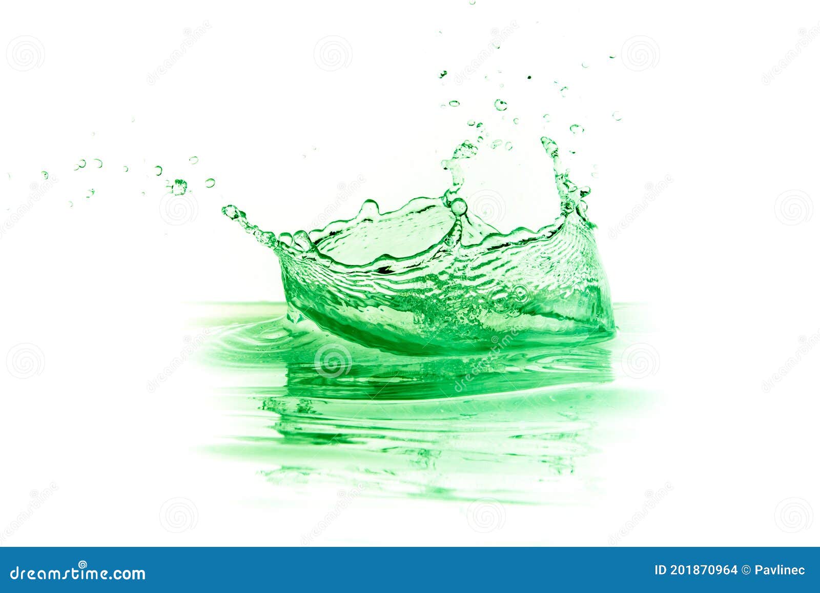 Splash líquido verde foto de archivo. Imagen de macro - 201870964