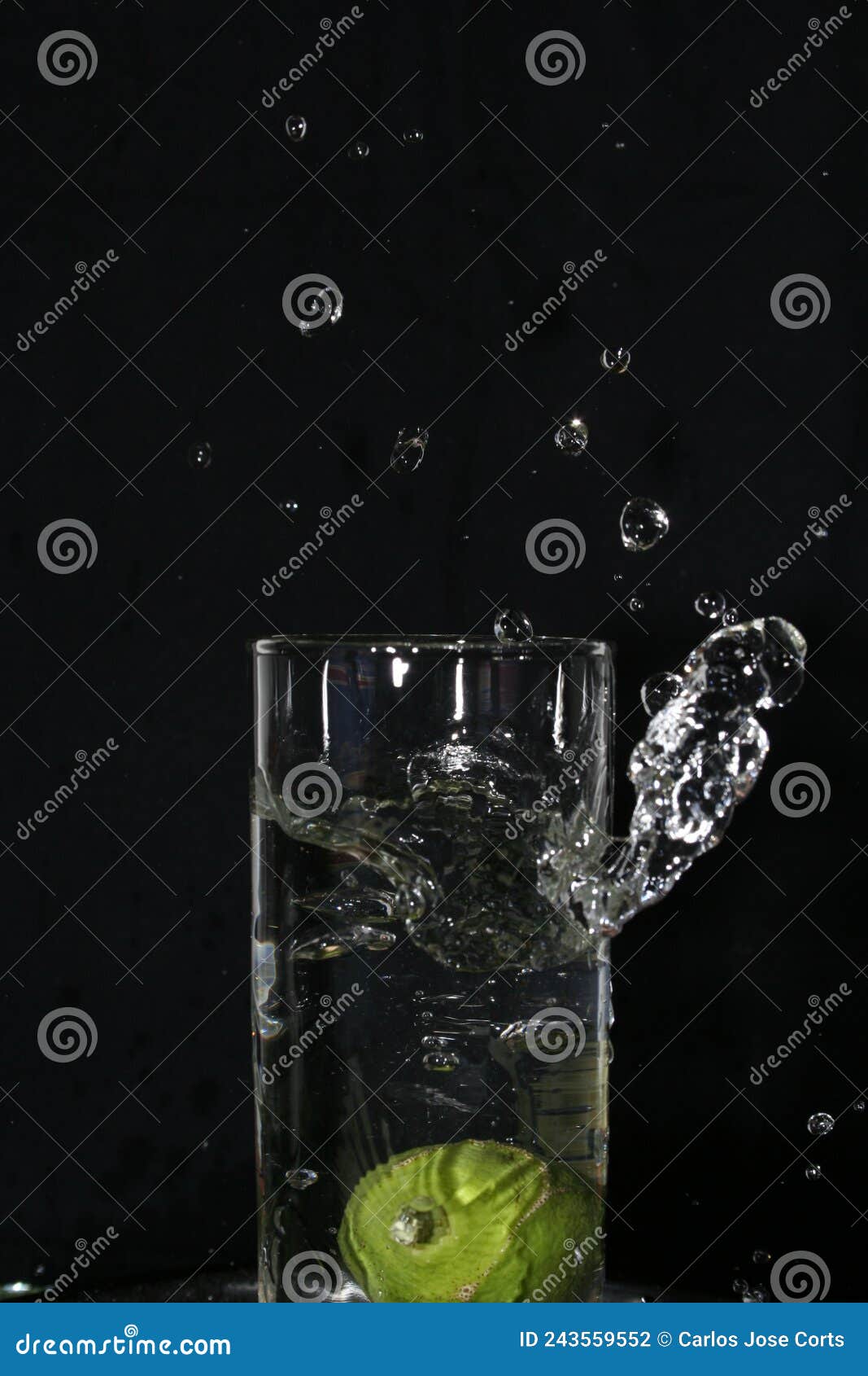 Splash in the lemon fall stock photo. Image of splash - 243559552