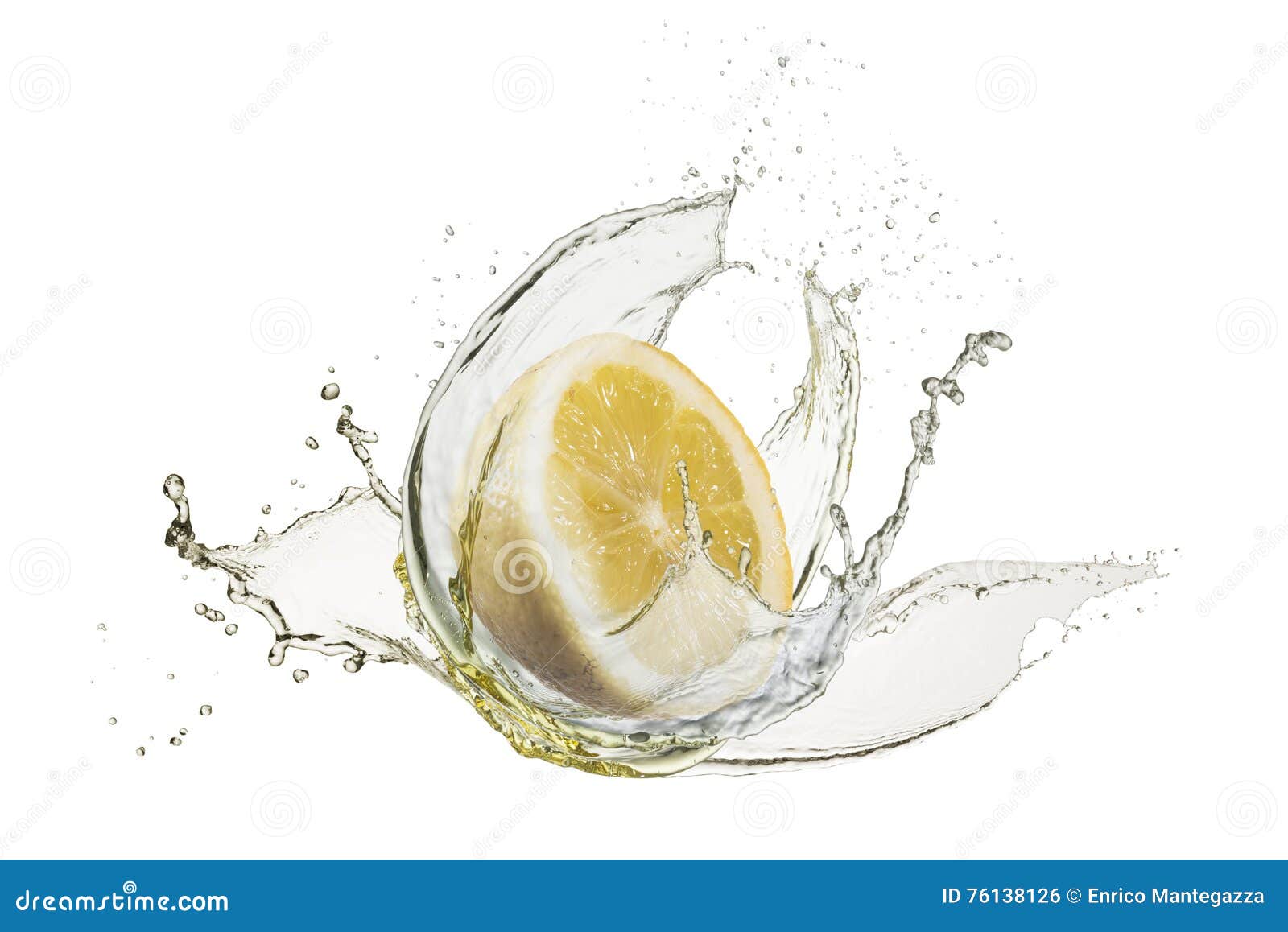 Splash lemons juice stock photo. Image of drink, isolated - 76138126