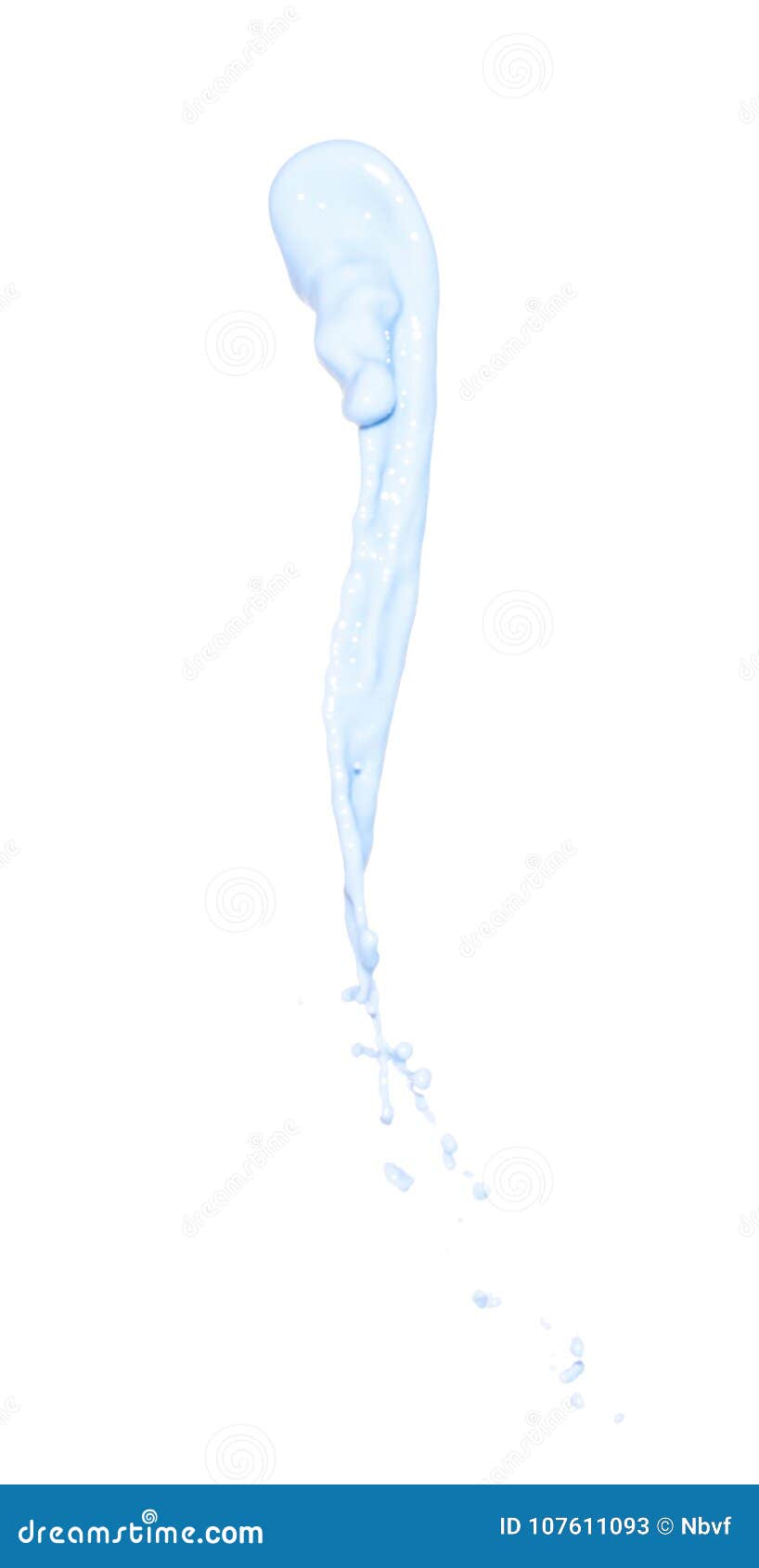 Splash of Liquid in Motion Isolated Stock Image - Image of clear, light ...