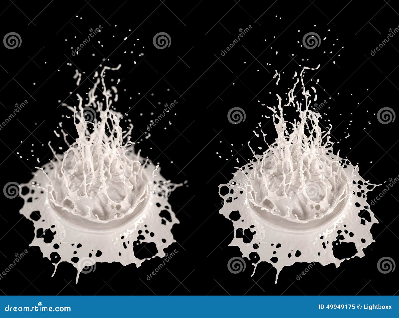 Splash - Liquid Splash (milk) - with and without Depth of Field Effect ...