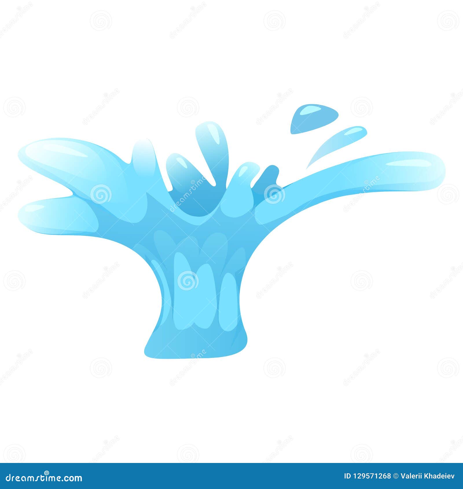Splash of Liquid, Water, Splutter. for Illustrations, Animation ...