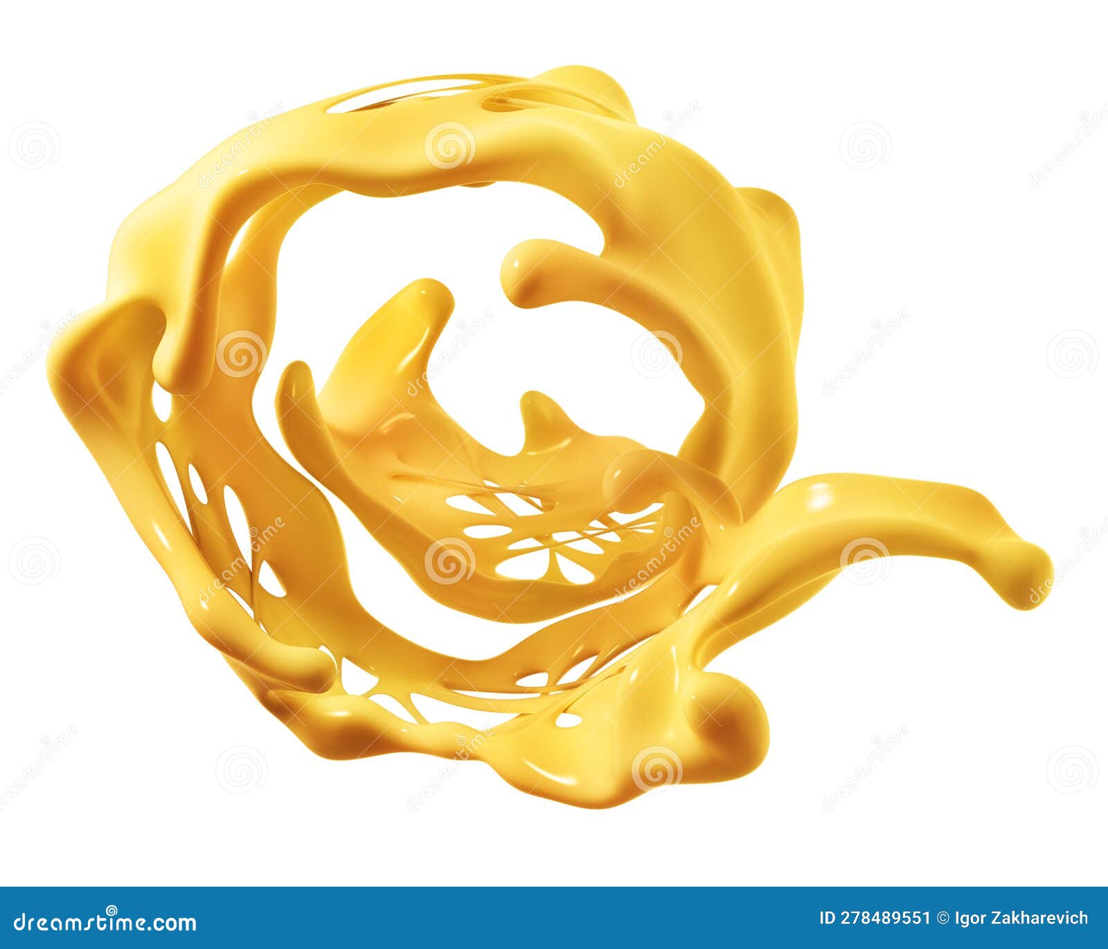 Melt Cheese Frames, Cartoon Set Of Cheesy Borders | CartoonDealer.com ...