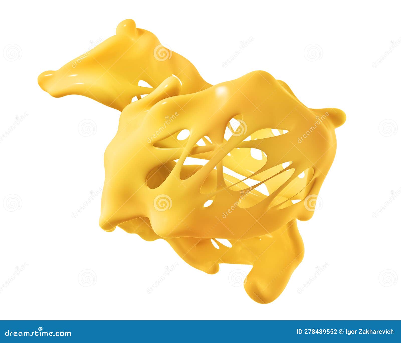 Melt Cheese Frames, Cartoon Set Of Cheesy Borders | CartoonDealer.com ...