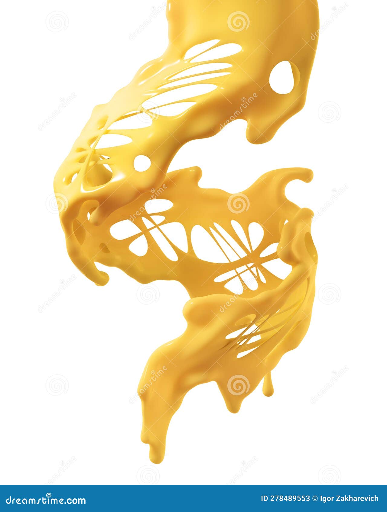 Melt Cheese Frames, Cartoon Set Of Cheesy Borders | CartoonDealer.com ...