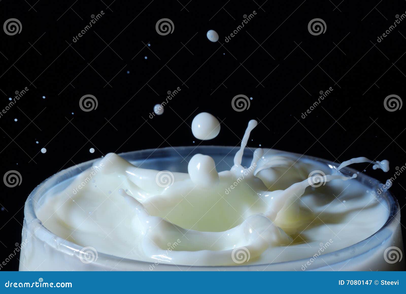 Splash of Milk stock image. Image of breakfast, diet, drop - 7080147
