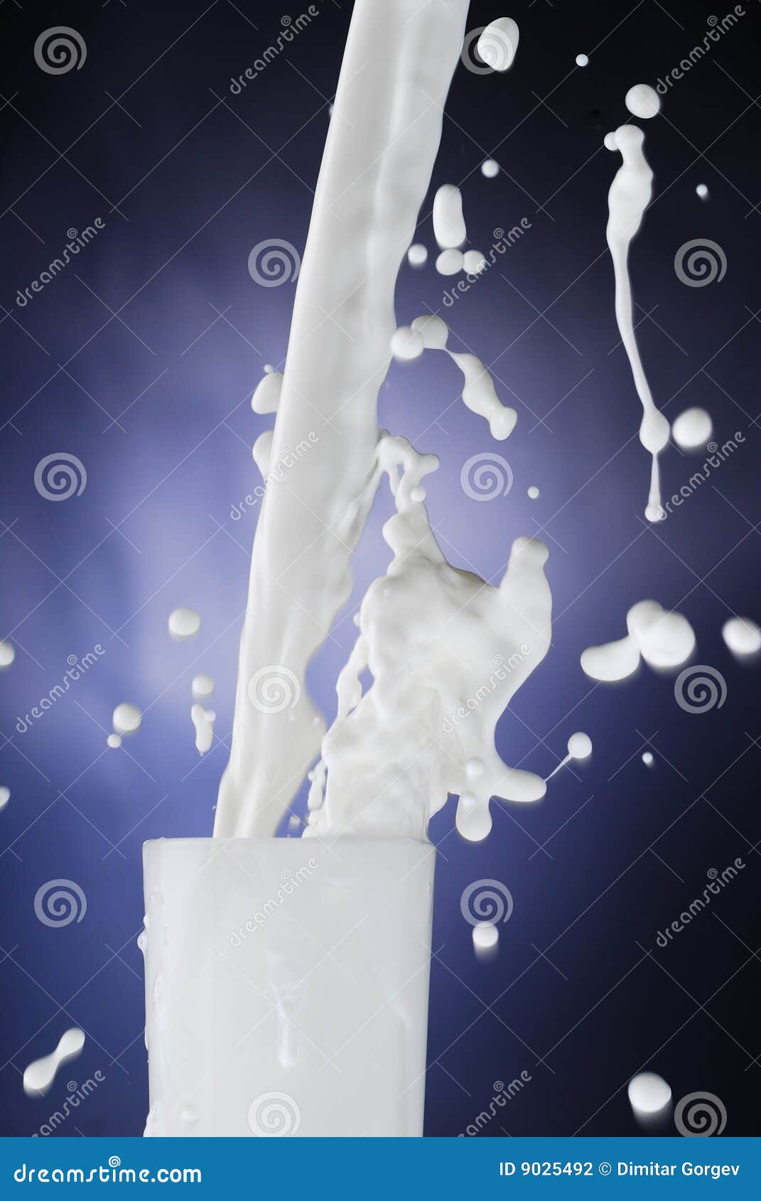Splash of Milk stock photo. Image of glass, lactose, delicious - 9025492