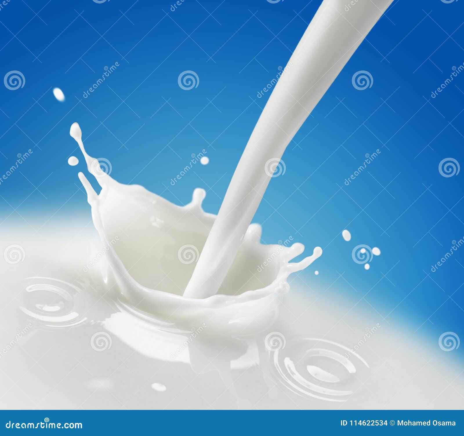 A Spash of Milk stock photo. Image of macro, freshness - 114622534