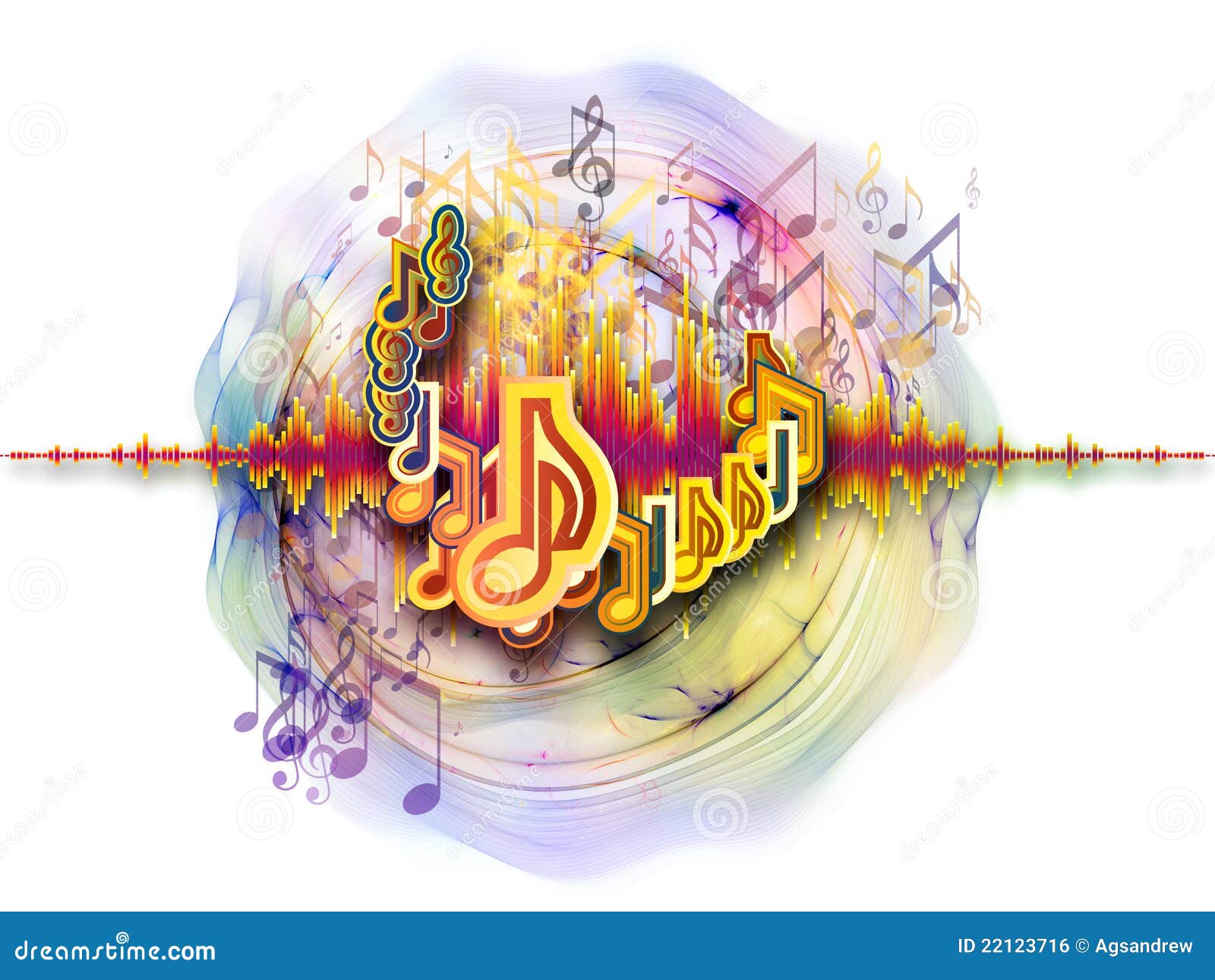 Splash of Music stock illustration. Illustration of white - 22123716