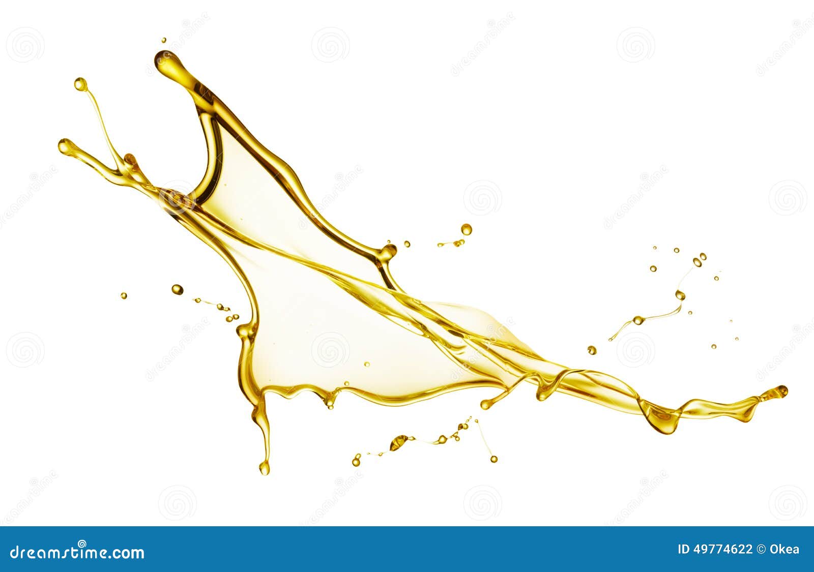 Splash of oil stock photo. Image of pouring, white, drop - 49774622