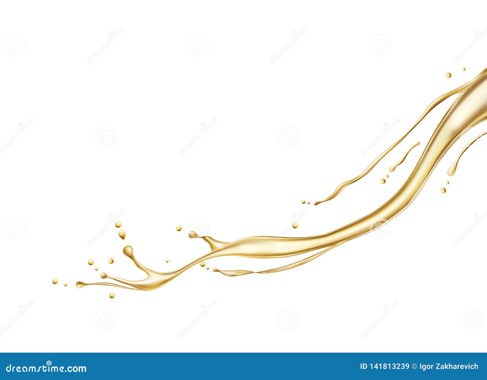 Splash of oil. stock vector. Illustration of abstract - 141813239
