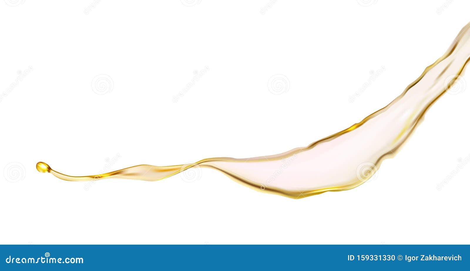 A splash oil stock illustration. Illustration of flowing - 159331330