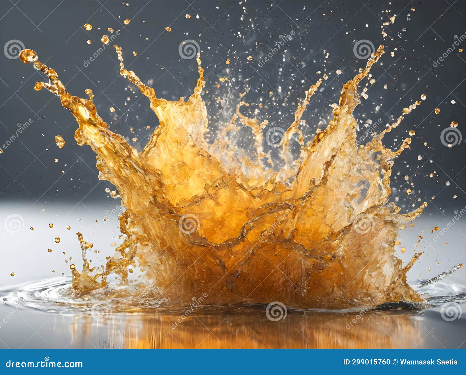 Splash of Orange Juice Isolated Stock Illustration - Illustration of ...