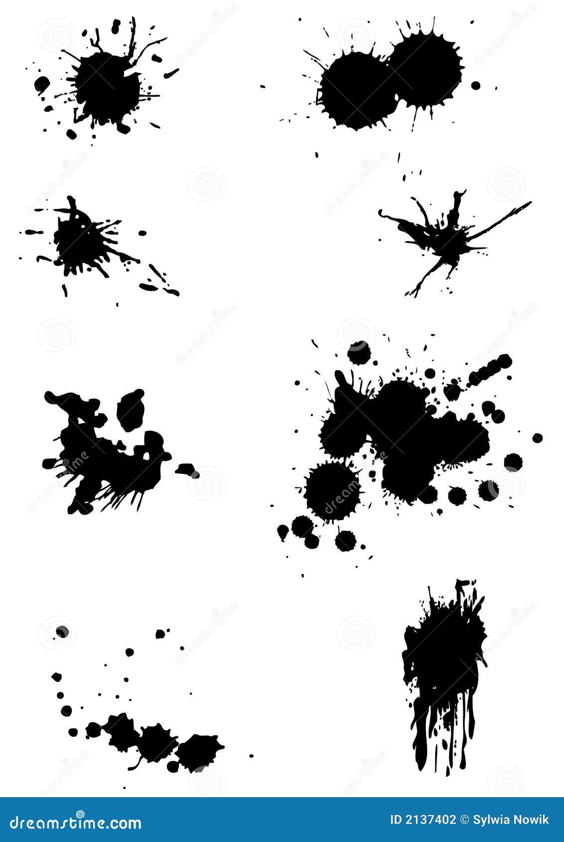 Splash painting stock vector. Illustration of background - 2137402