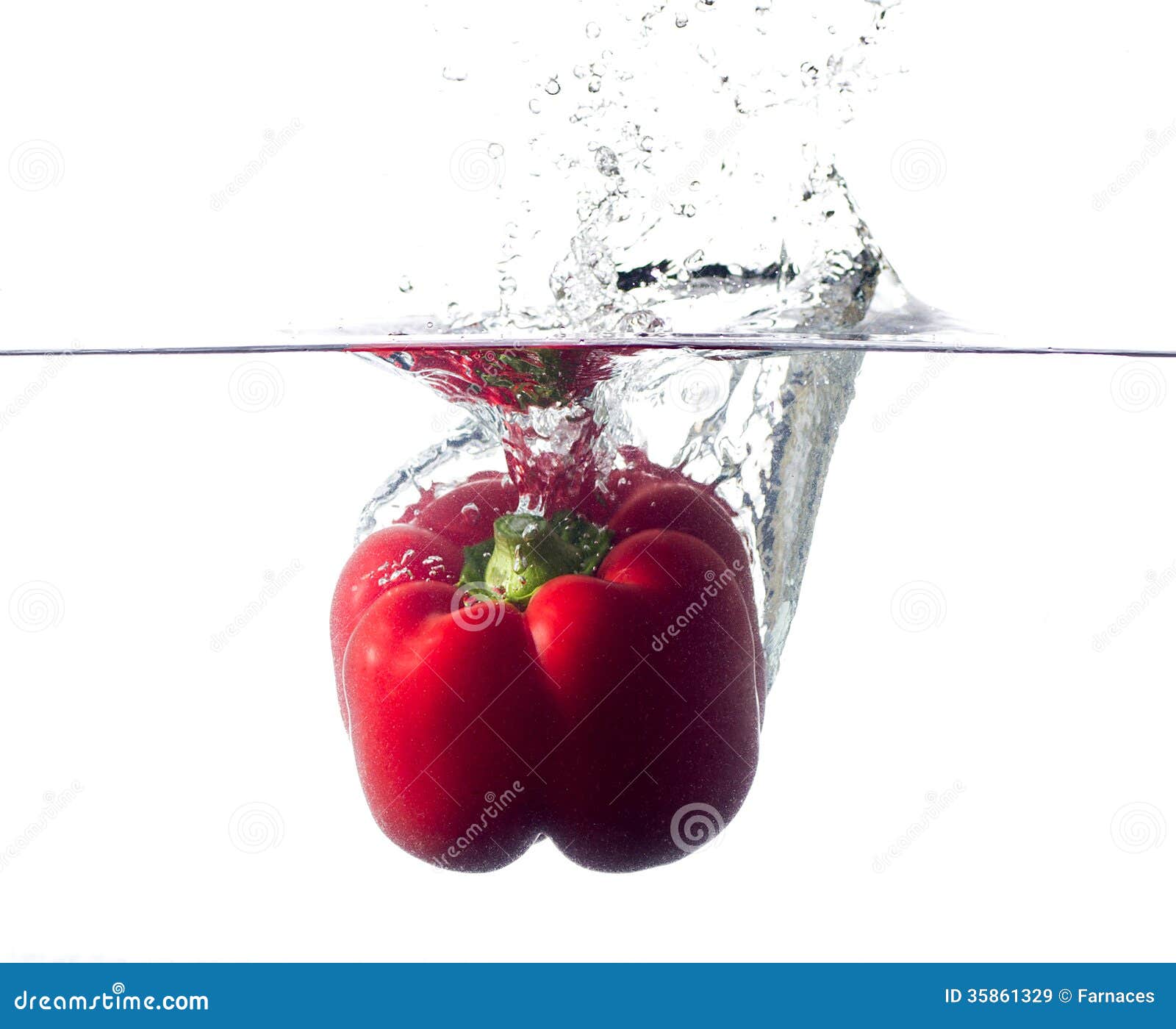 Splash peppers stock image. Image of plant, food, spice - 35861329