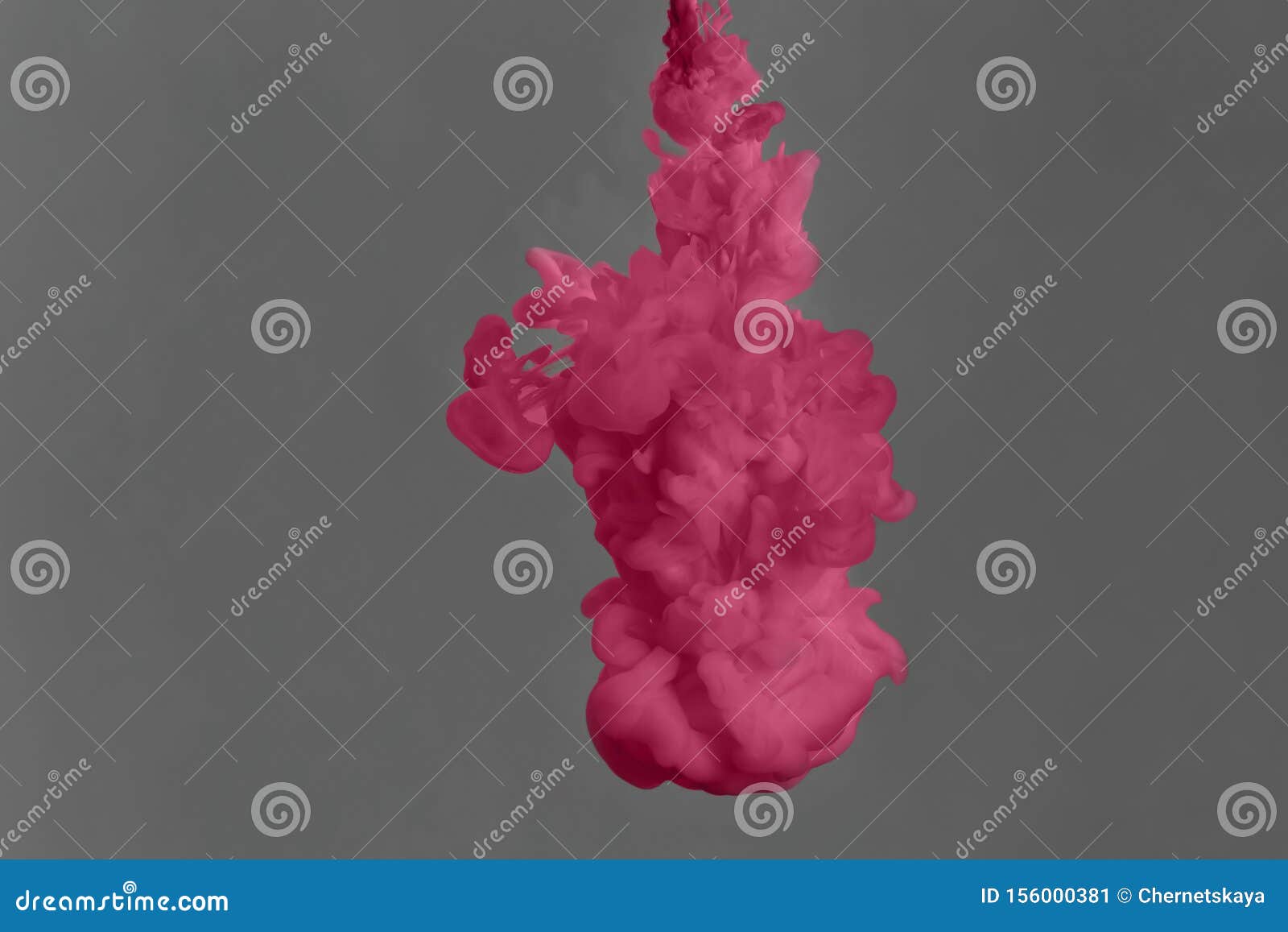 Splash of pink ink on grey stock image. Image of explosion - 156000381