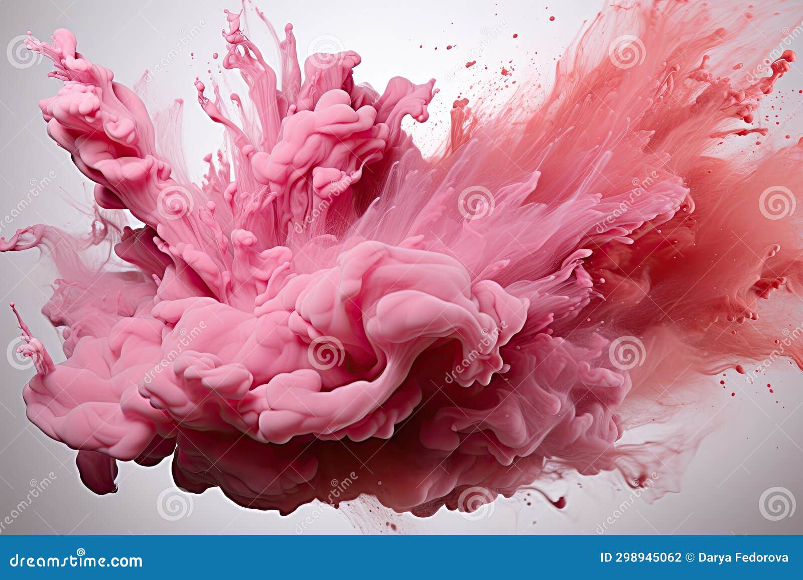 Splash of Pink Sand on Light Background. Stock Photo - Image of ...