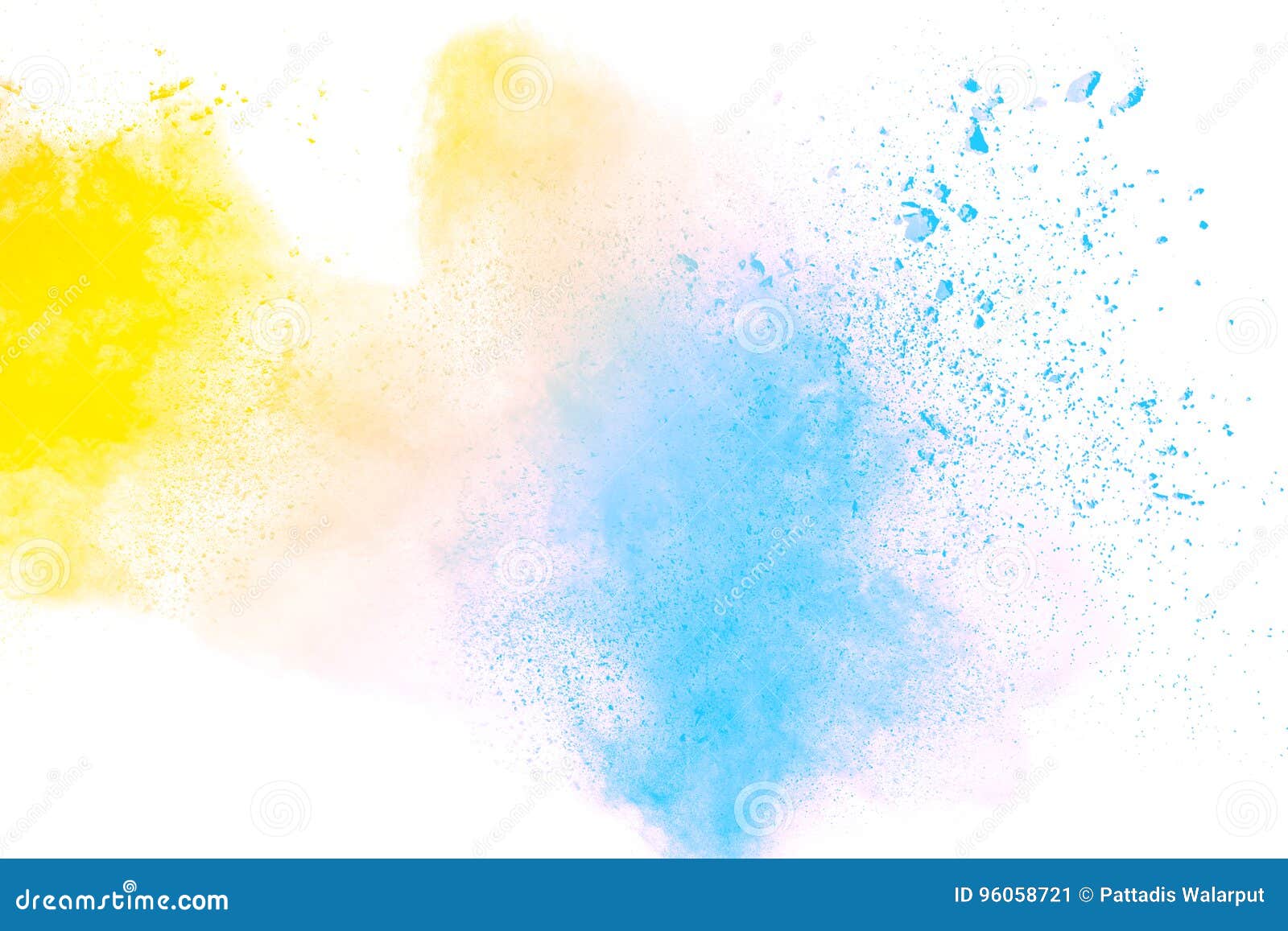 Splash of powder stock image. Image of concept, holi - 96058721