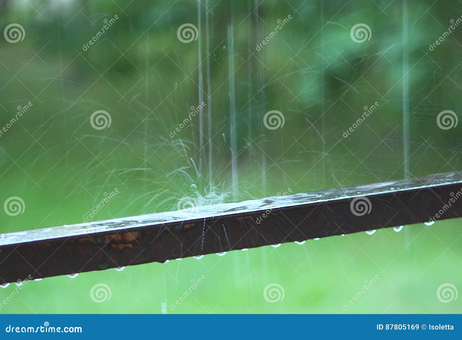 Splash of rain drops stock image. Image of abstract, background - 87805169