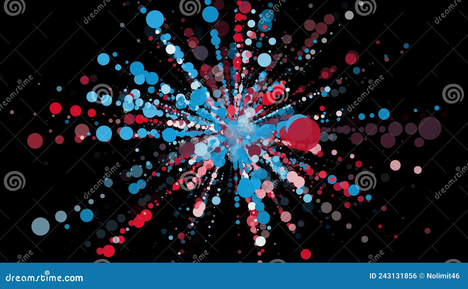 Splash random particles stock illustration. Illustration of bubble ...