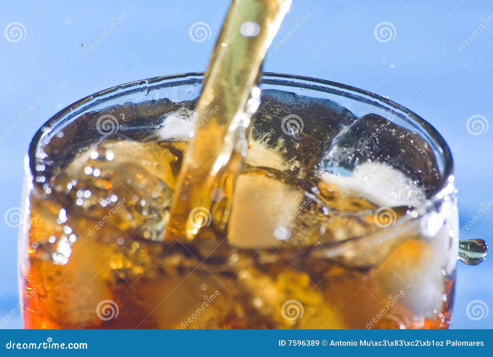 Splash Refreshment Soda Cold Drink Stock Image - Image of aqua, cold ...