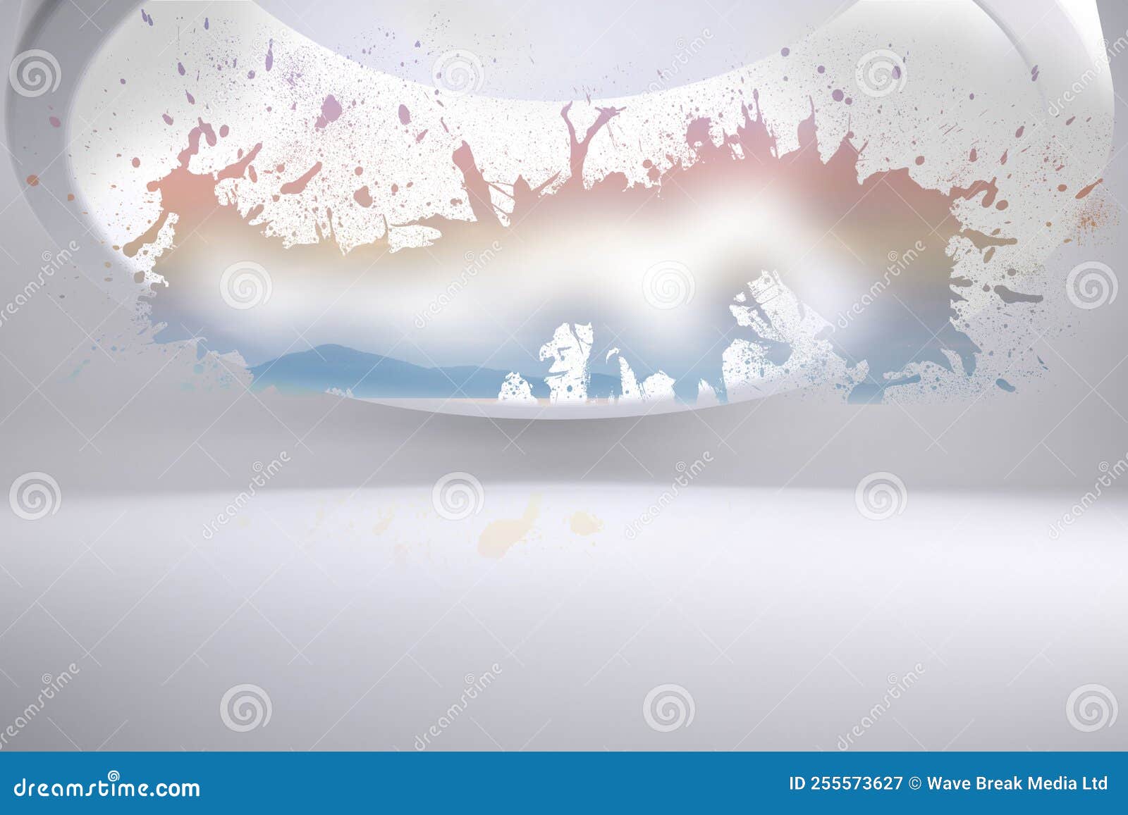 Ink Splash Landscape Stock Photo | CartoonDealer.com #16080774