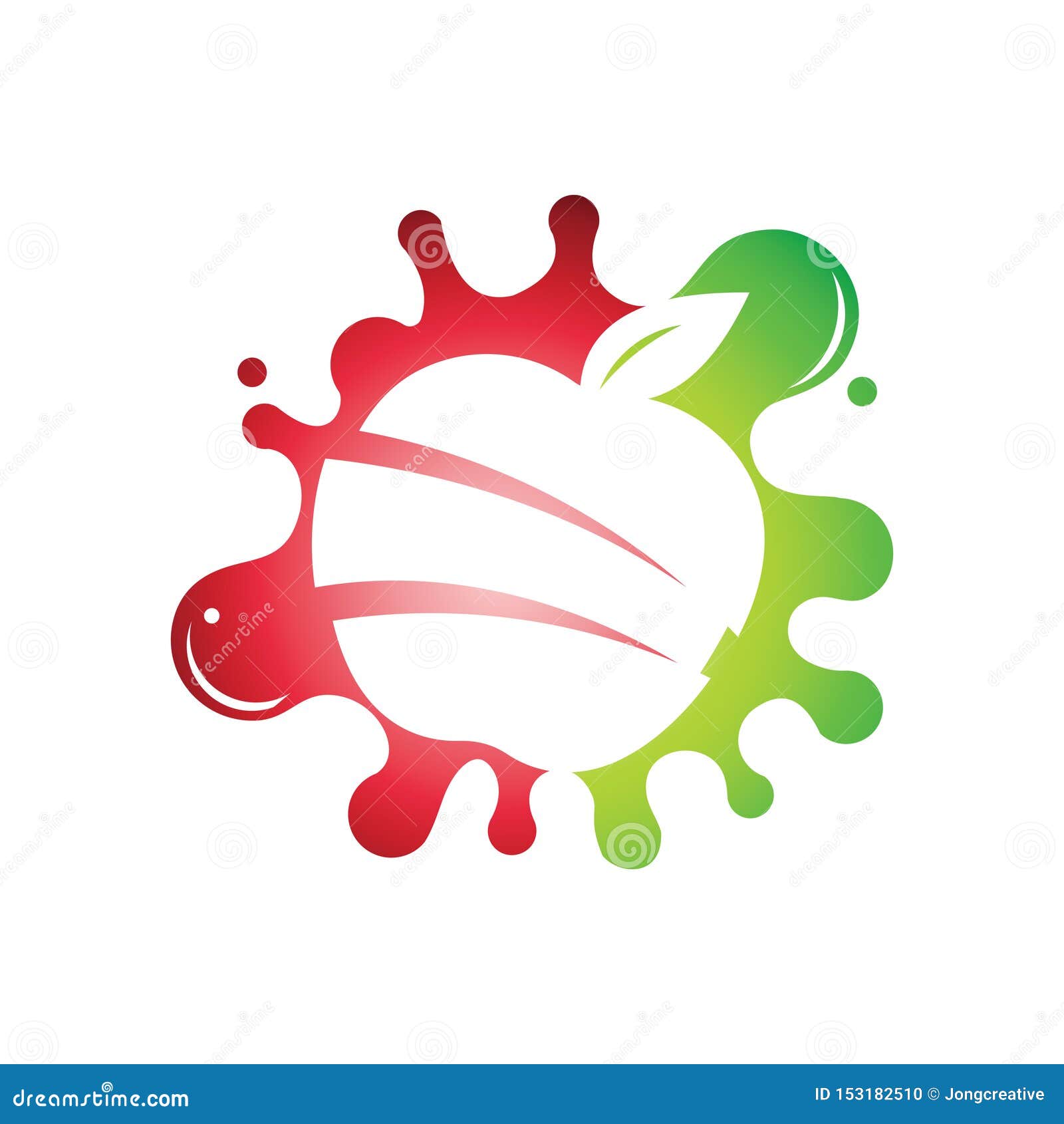 Splash Sliced Apple Juice Pulp Extract Fruit Logo Stock Vector ...