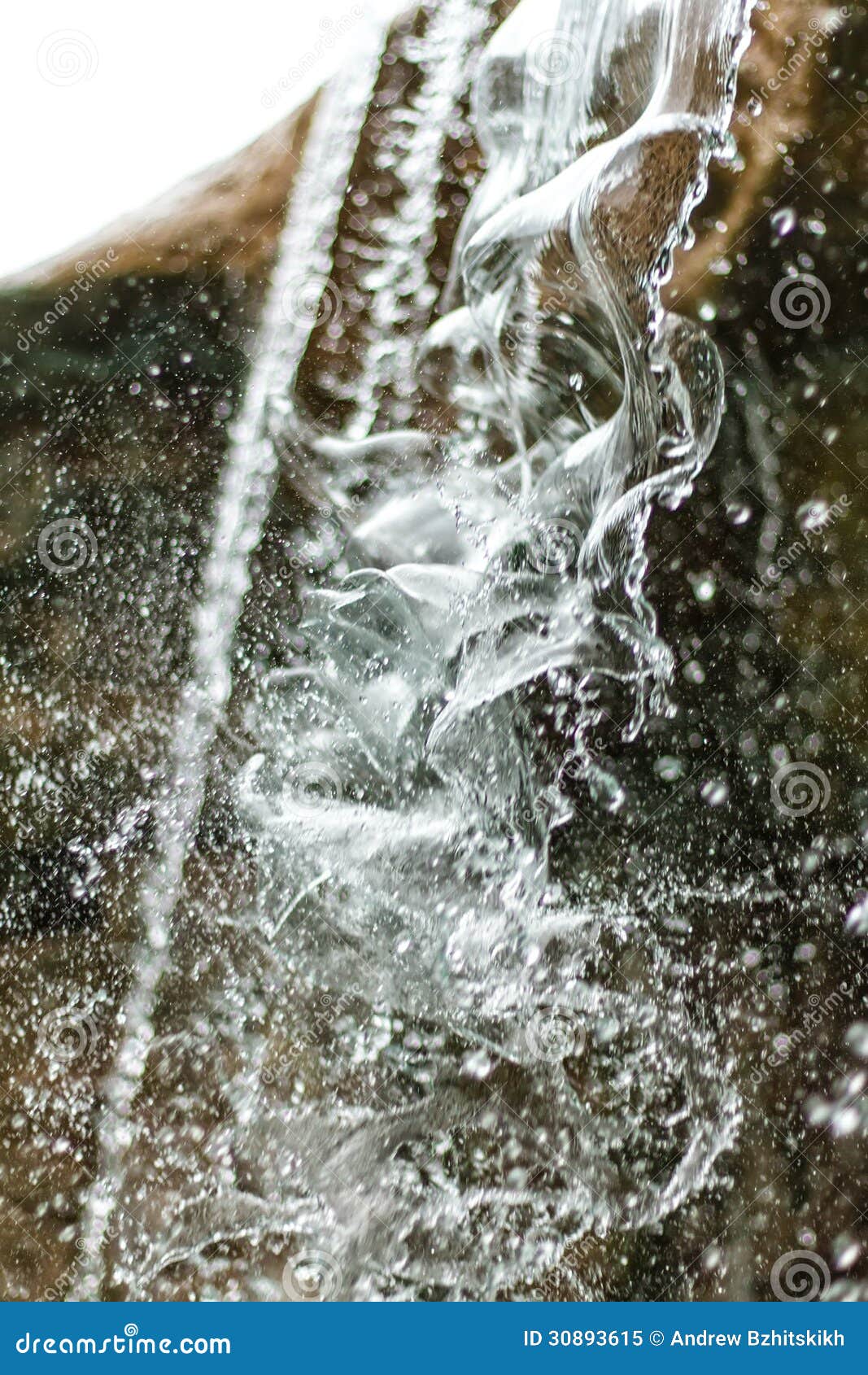 Splash and spray water stock image. Image of drop, pure - 30893615