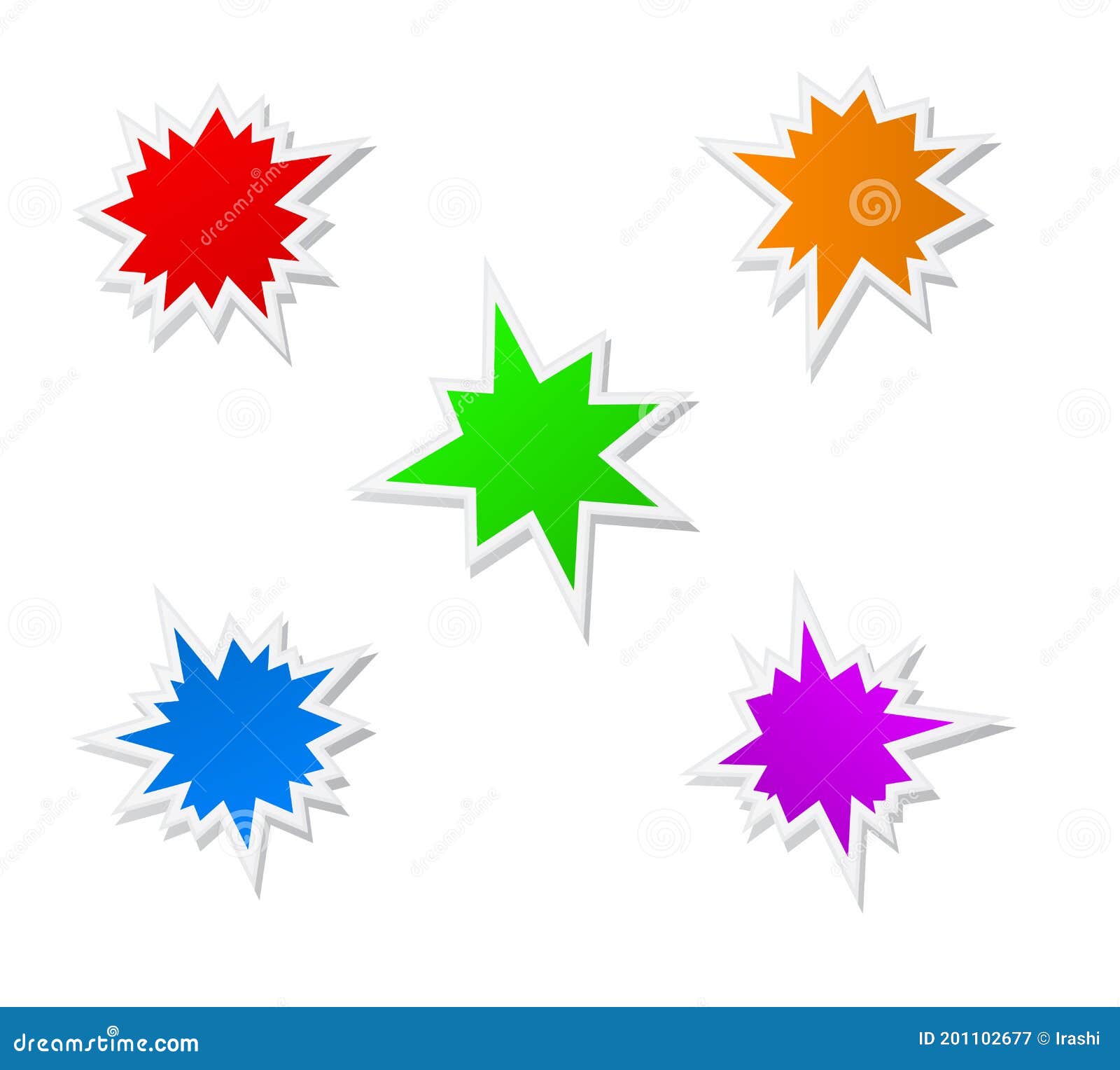 Splash star icon stock vector. Illustration of shape - 201102677