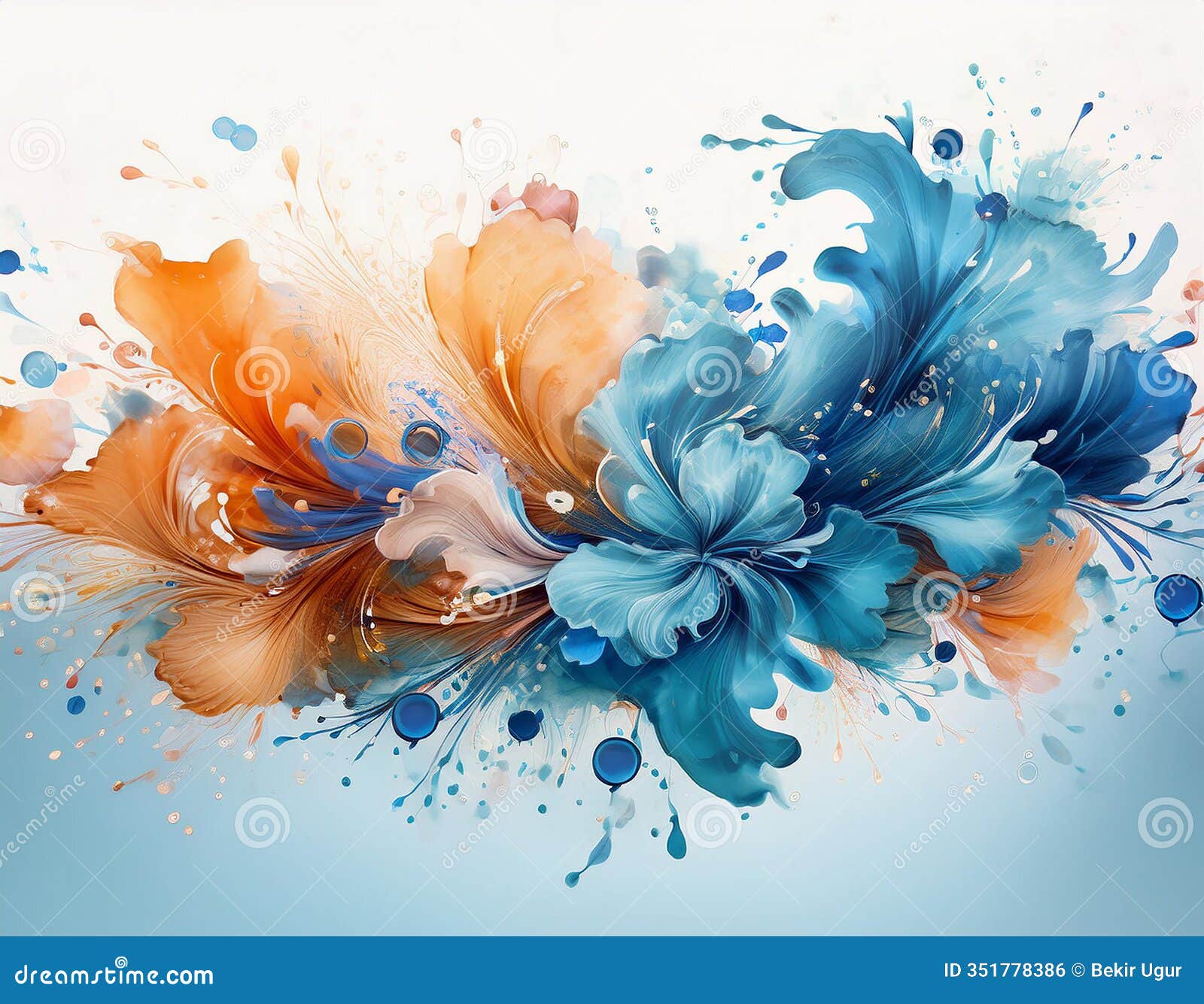 Splash Vector Border for Your Messages and Designs Stock Illustration ...