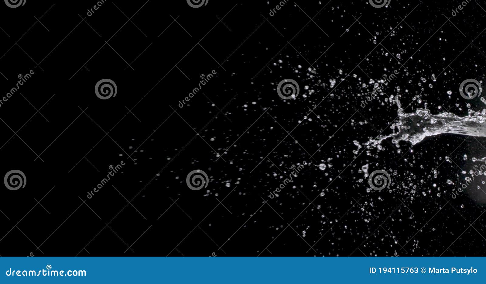 Splash of Water stock image. Image of condensation, soda - 194115763