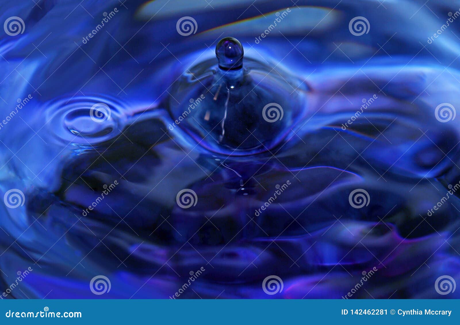 Splash from Water Droplet stock image. Image of splashed - 142462281