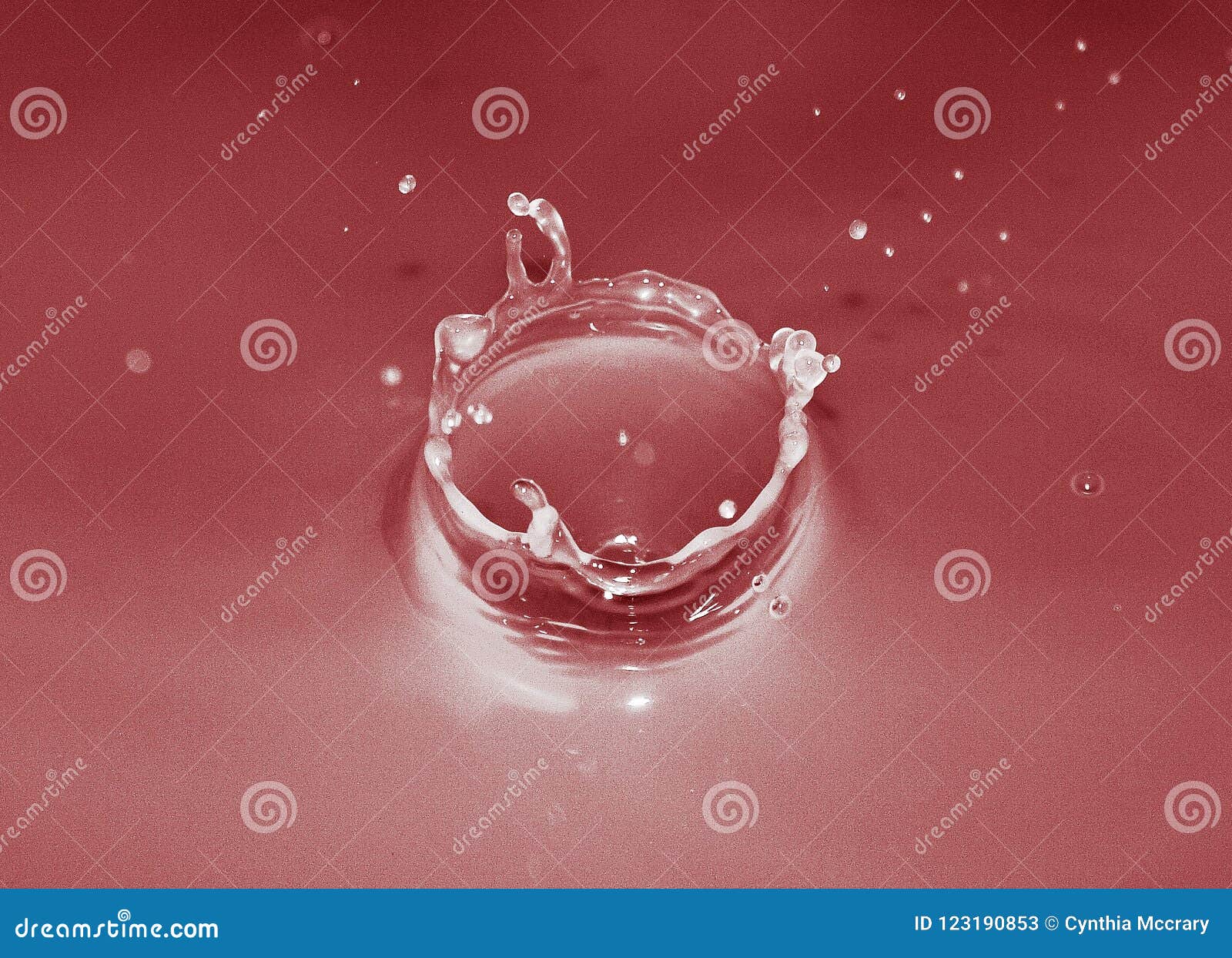 Splash from Water Droplet stock image. Image of background - 123190853