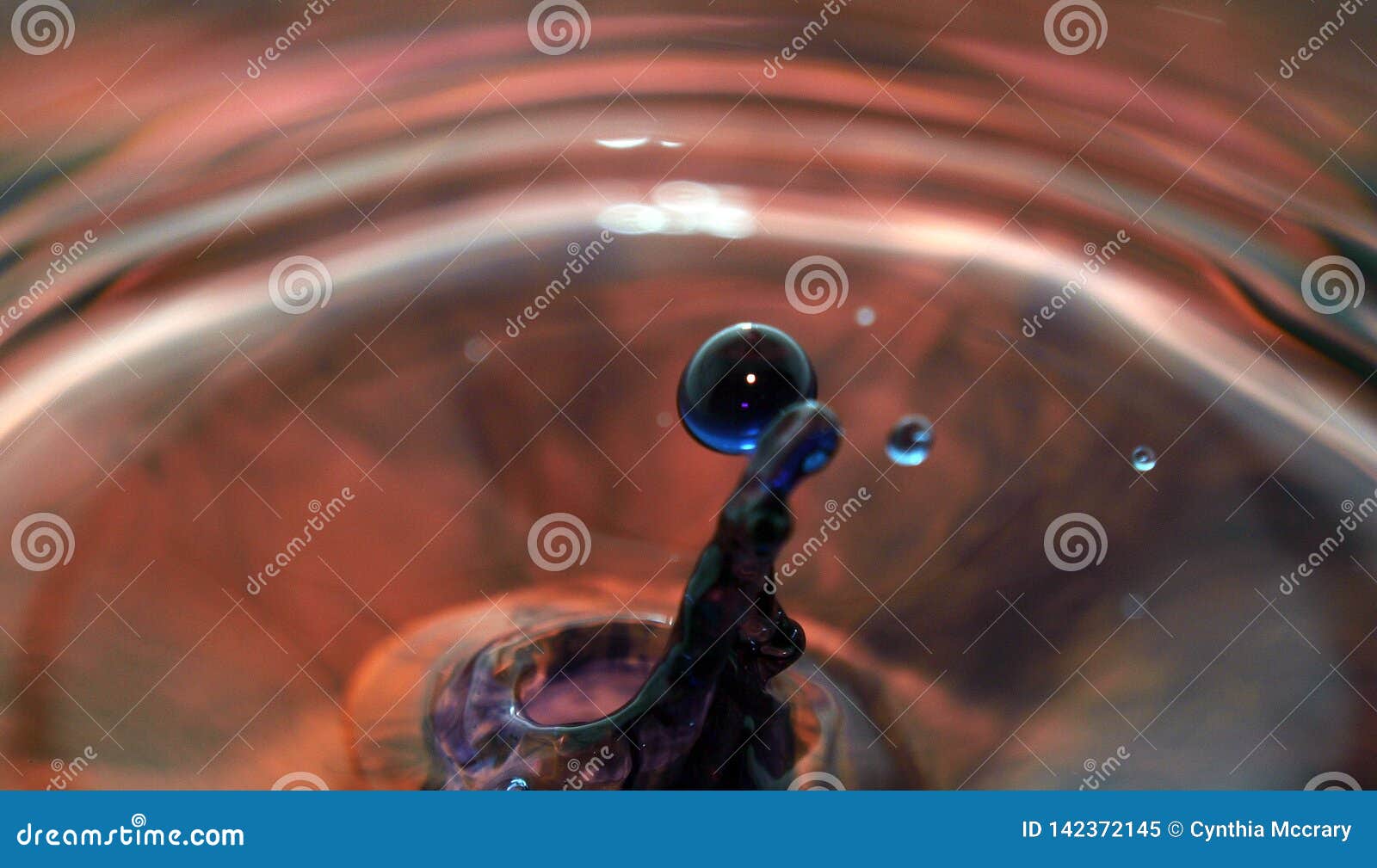 Splash from Water Droplets stock image. Image of droplets - 142372145