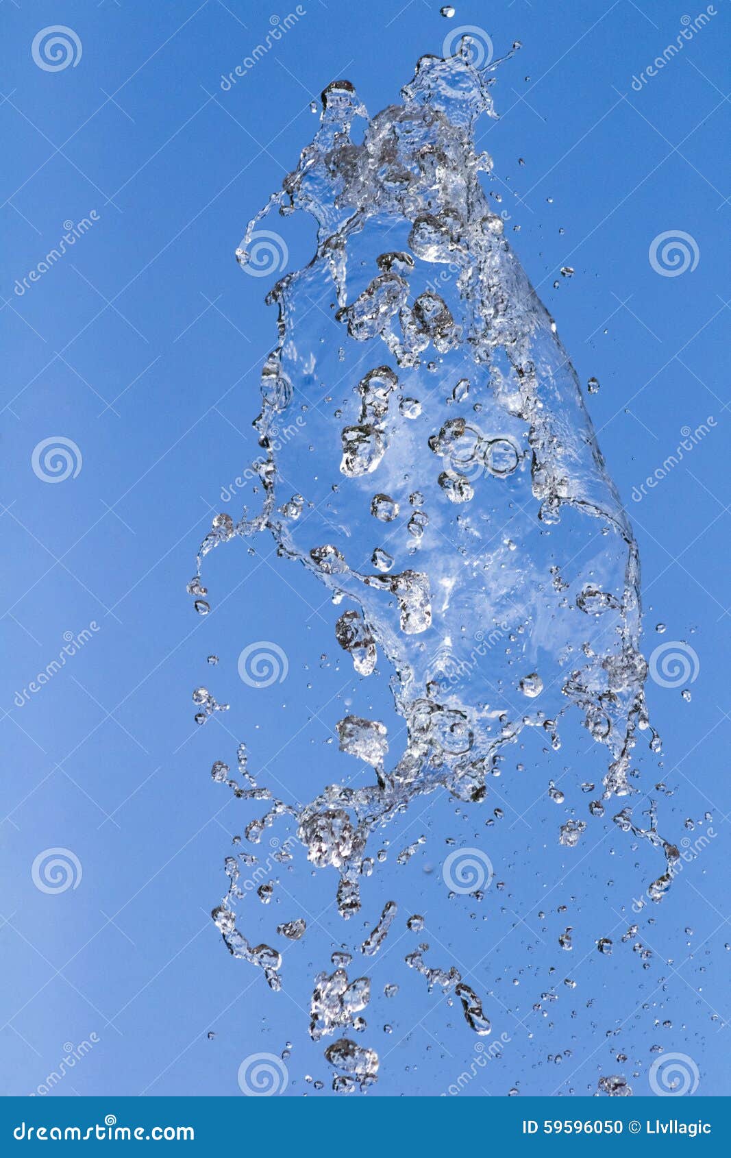 Splash stock photo. Image of drinking, flowing, freshness - 59596050