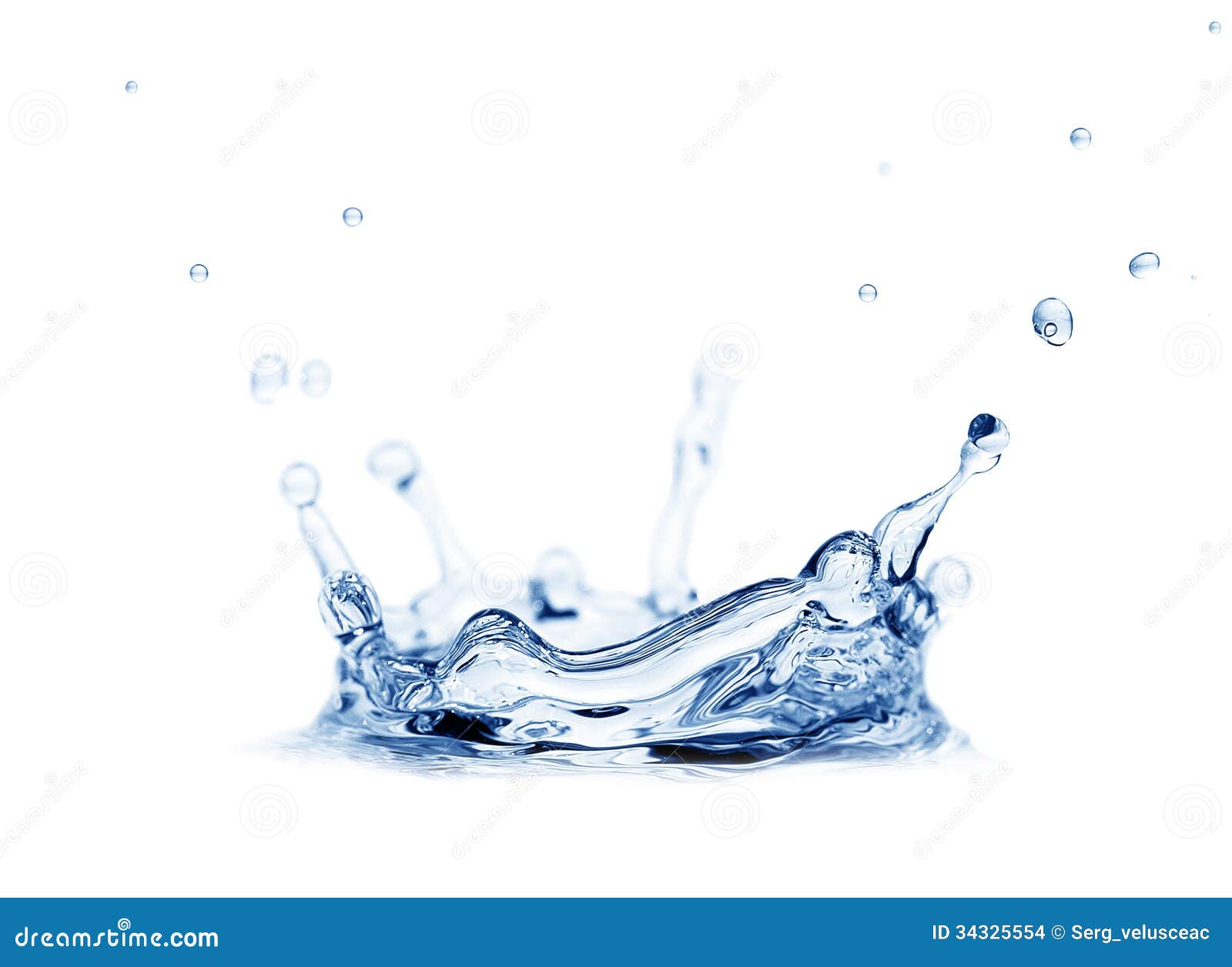 Splash water stock photo. Image of abstract, droplet - 34325554