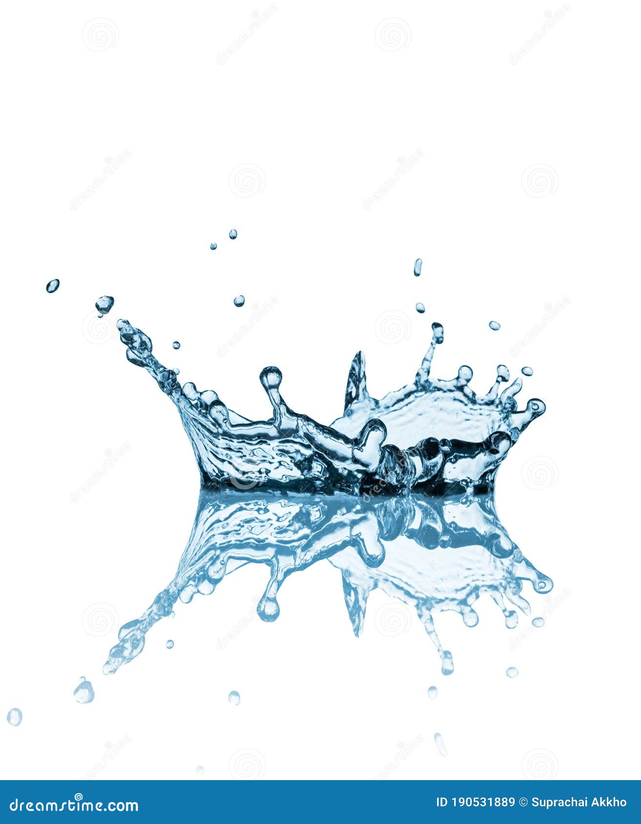 Splash of Water for Product Design Stock Image - Image of drink ...