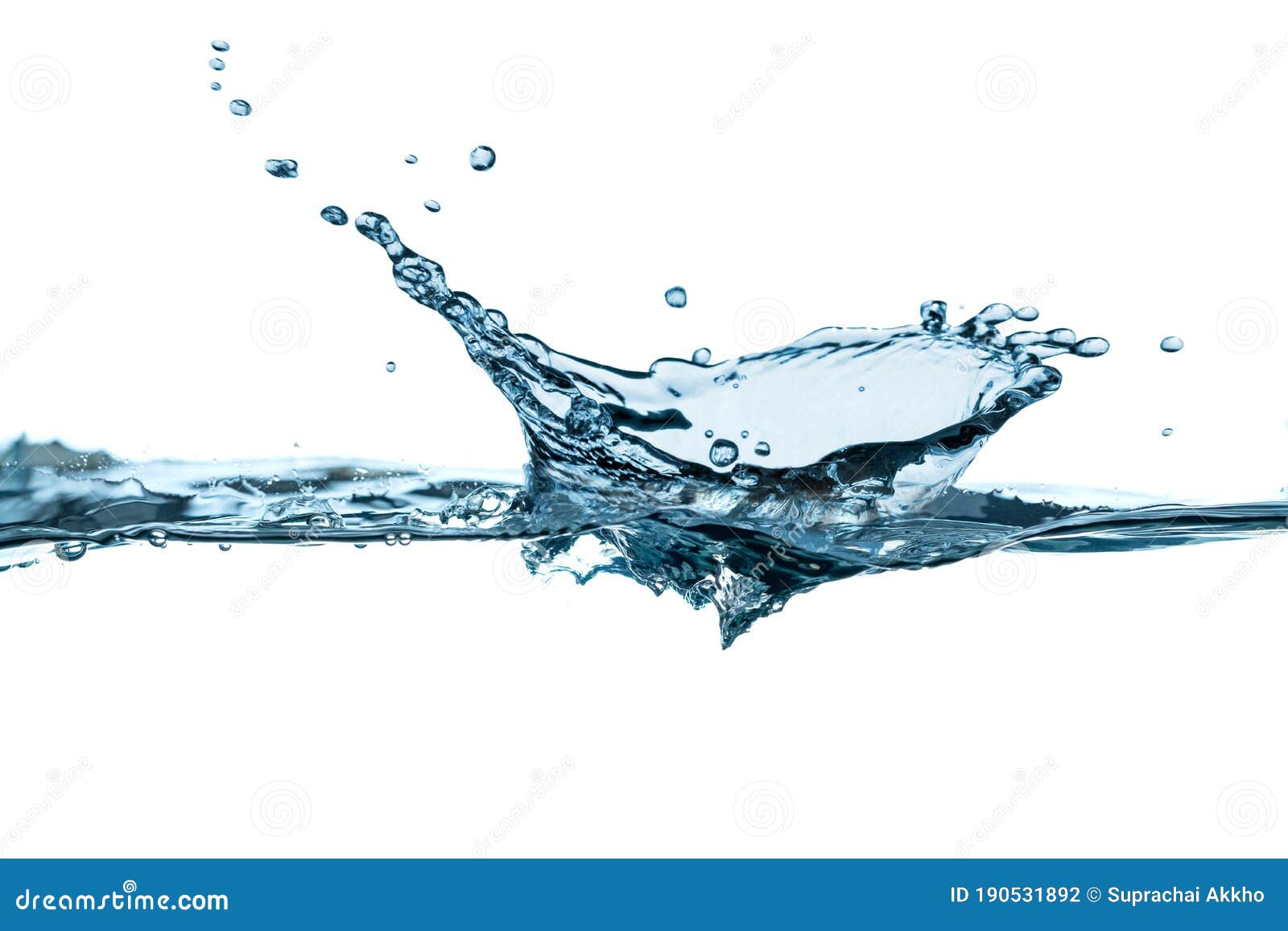 Splash of Water for Product Design Stock Photo - Image of fresh, macro ...