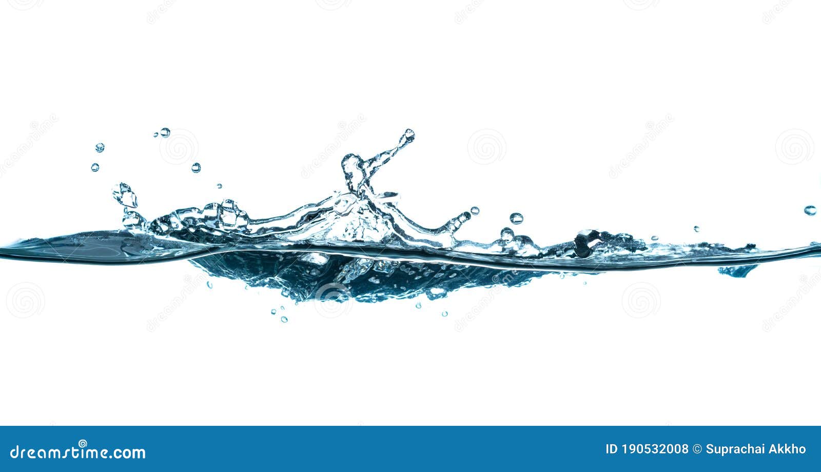 Splash of Water for Product Design Stock Photo - Image of healthy ...