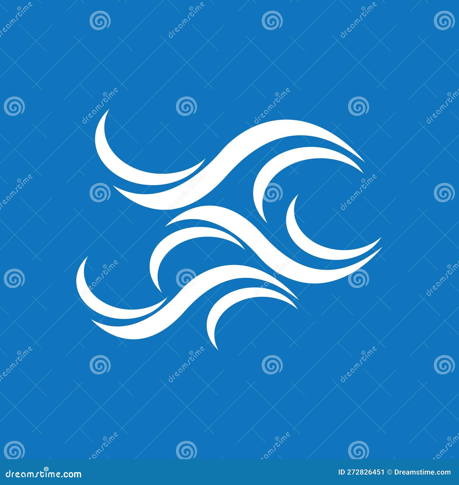 Splash Water Wave Beach Logo and Symbol Vector Stock Illustration ...