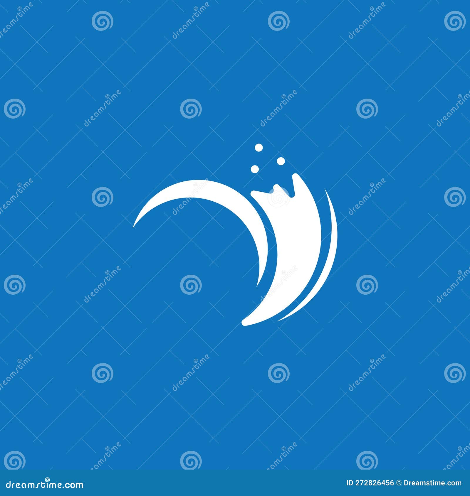 Splash Water Wave Beach Logo and Symbol Vector Stock Illustration ...