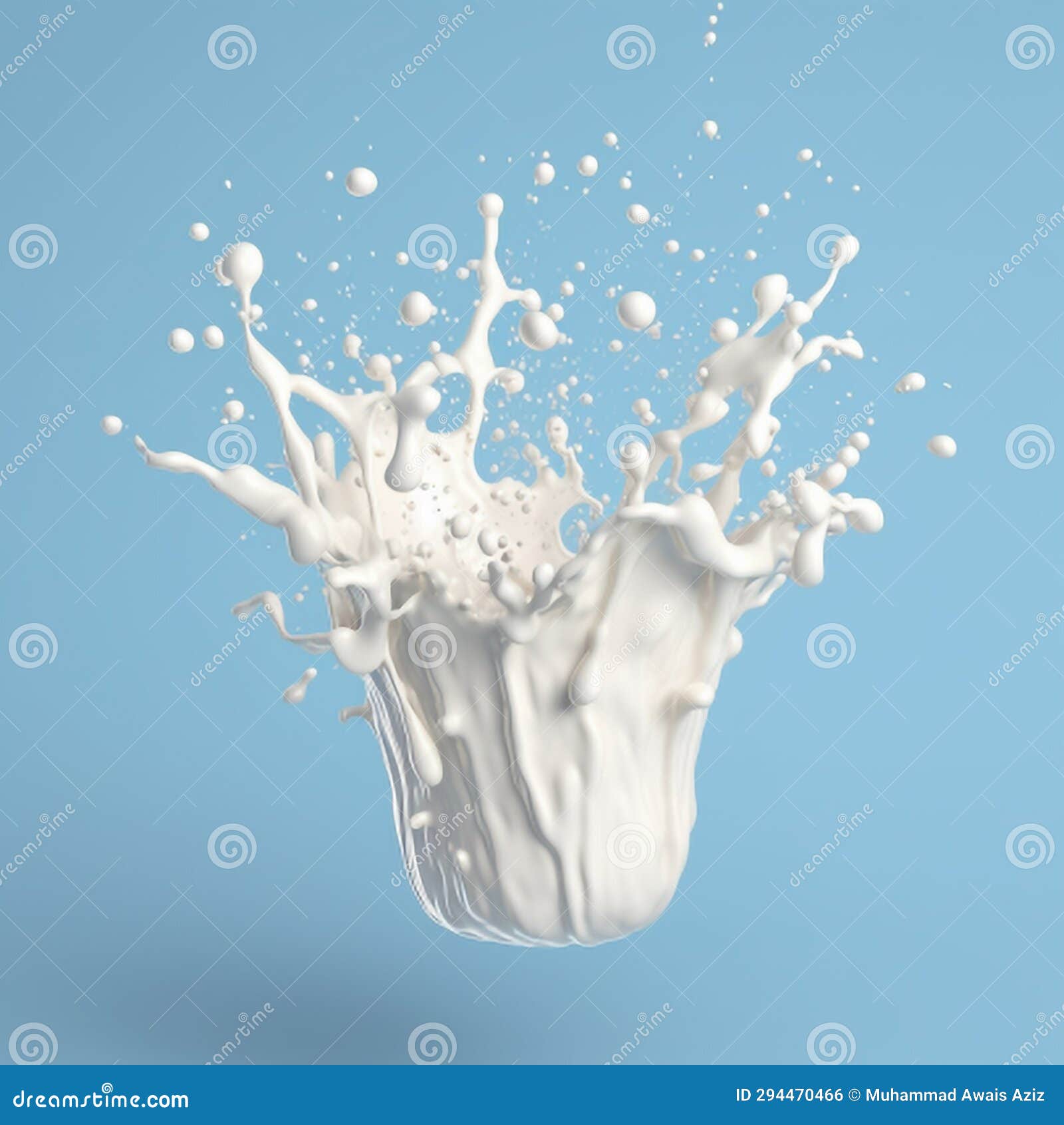 Splash of White Milk on a Solid Background Stock Photo - Image of drip ...