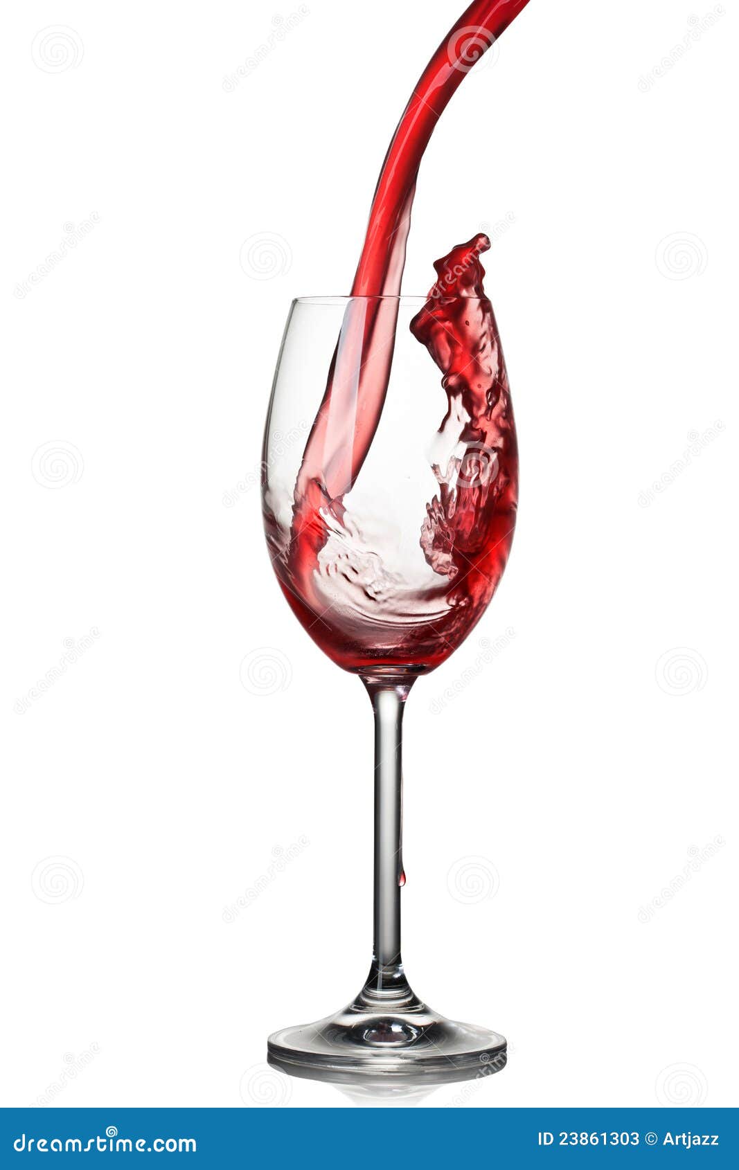 Splash of wine isolated stock image. Image of glass, drink - 23861303