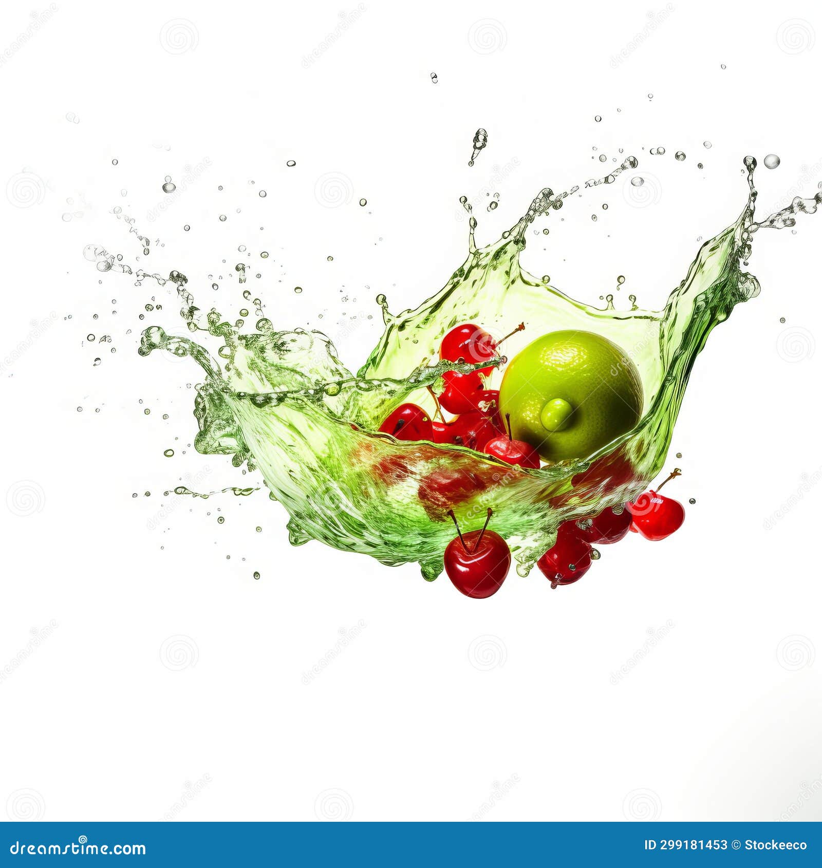 Splashed Apple and Cherry: a Vibrant Fusion of Colors and Molecular ... Splashed Apple and Cherry: a Vibrant Fusion of Colors and Molecular ...