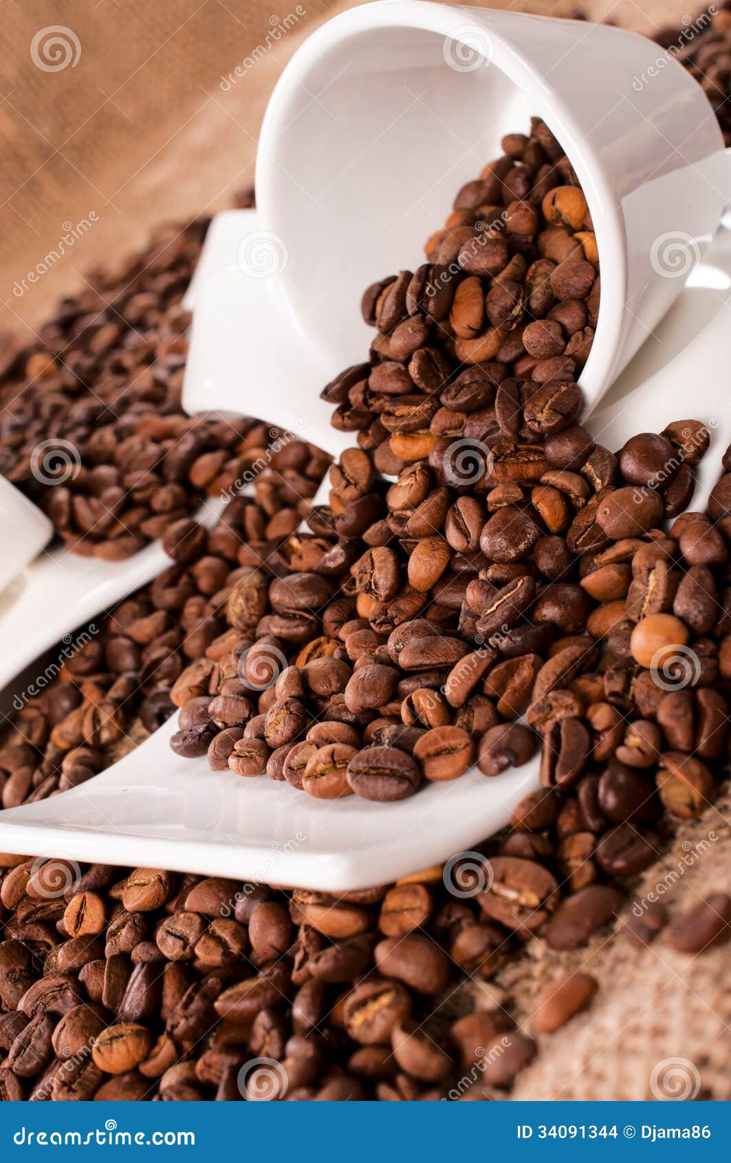 Splashed coffee stock photo. Image of closeup, arabic - 34091344