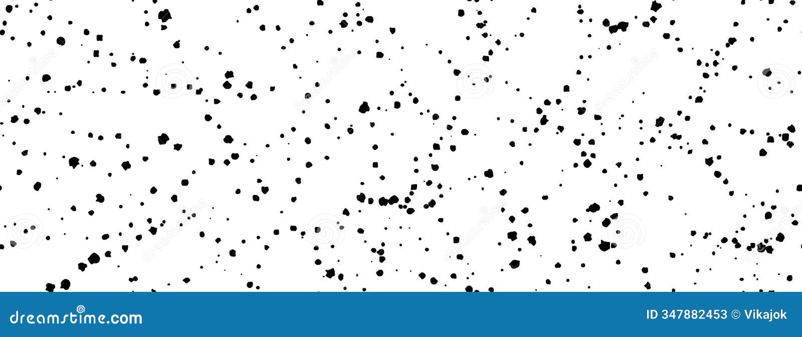 Splashed Dots Seamless Texture. Distressed Sprinkled Paint Drop ...