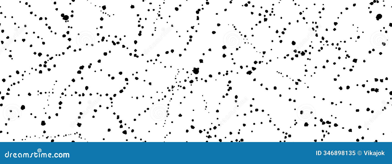 Splashed Dots Seamless Texture. Distress Sprinkled Paint Drop ...