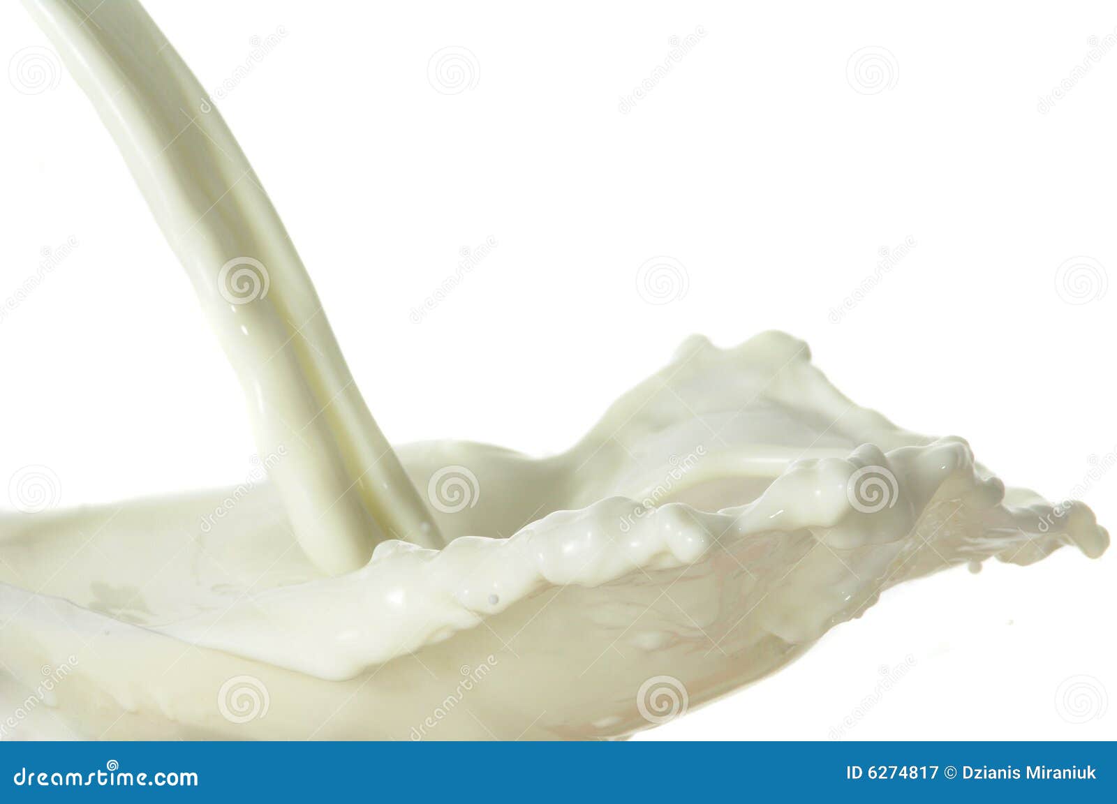 Splashed milk stock image. Image of calcium, light, healthy - 6274817